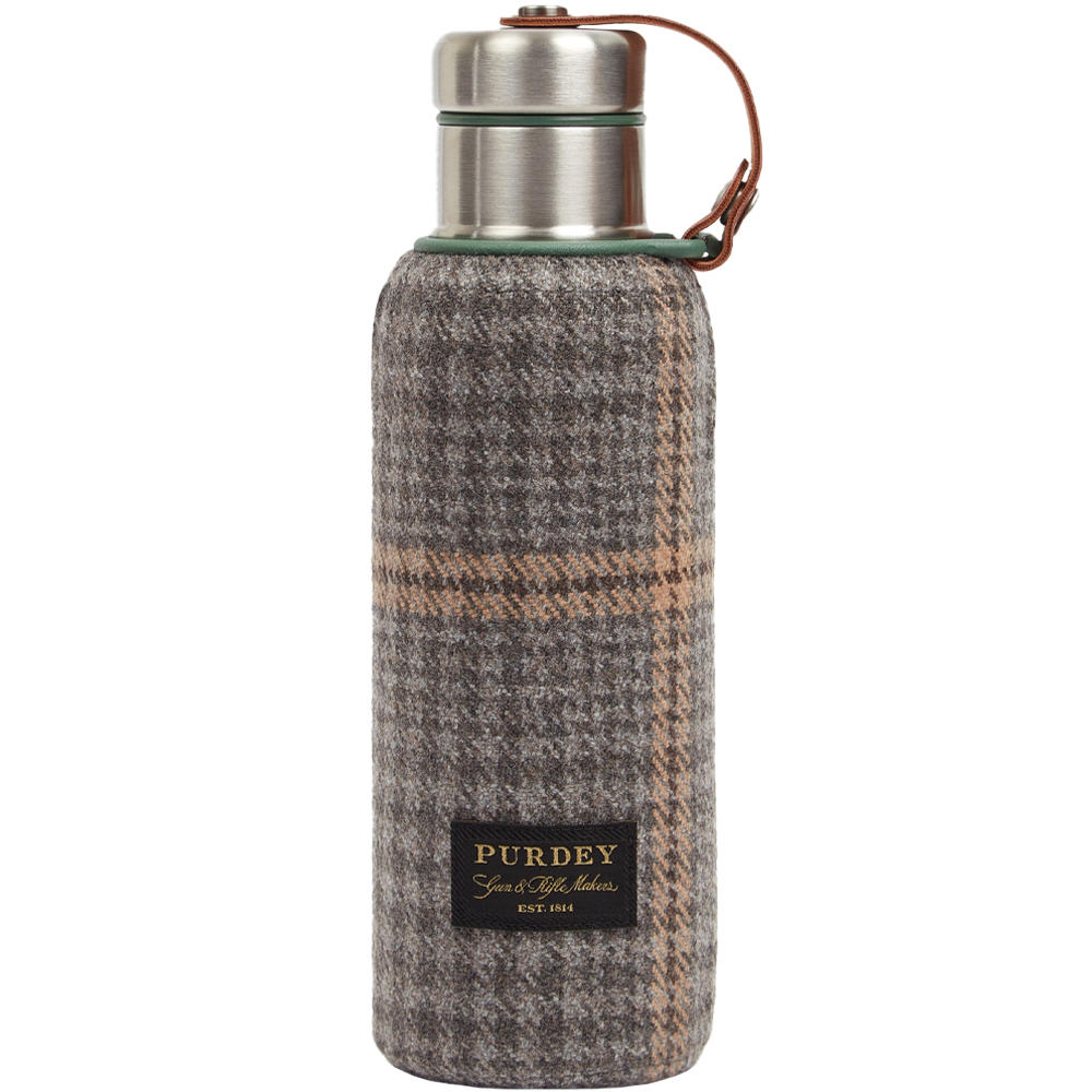 Purdey Insulated Flask with Tweed, 500 ml | Ashkirk | 827202