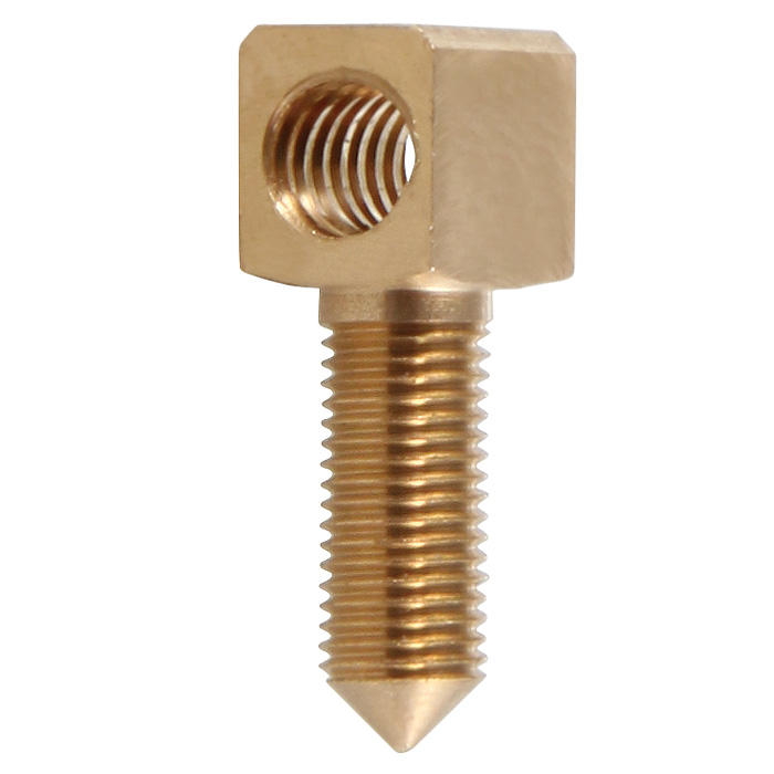 Écrou en laiton, queue normale, filetage en pouces, violon, alto, 5 x 4 ...