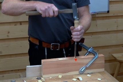 10 tips for correct chiselling with chisels
